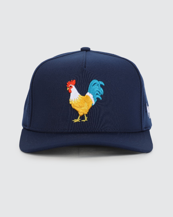 Cocky Rooster Collection | Waggle Rooster Hat | Rooster Golf Polo