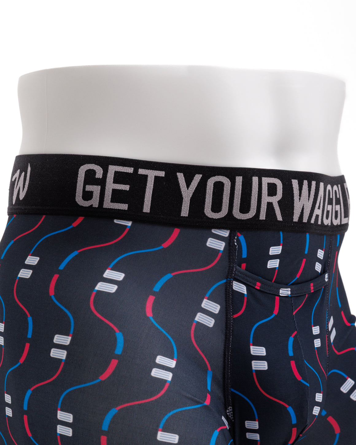 Irony Men's Caddie Boxer Briefs | Waggle Boxer Briefs | Non-Sweat Boxers